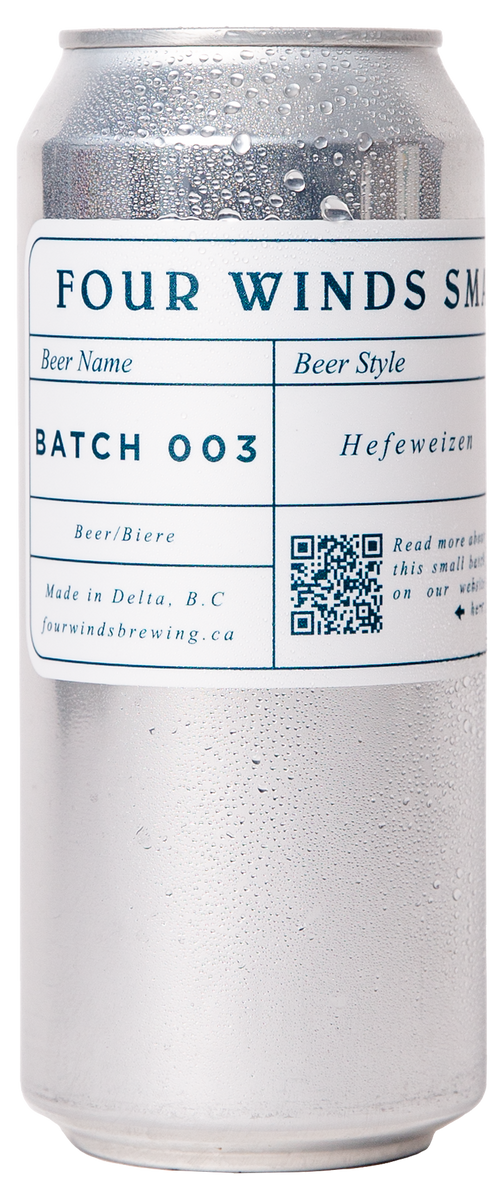 Batch 003 - Hefeweizen – Four Winds Brewing