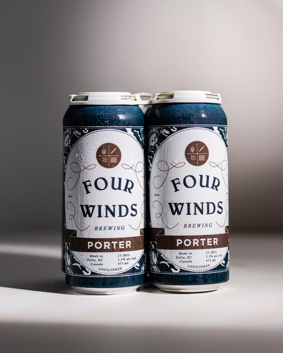 Porter Tall Cans – Four Winds Brewing