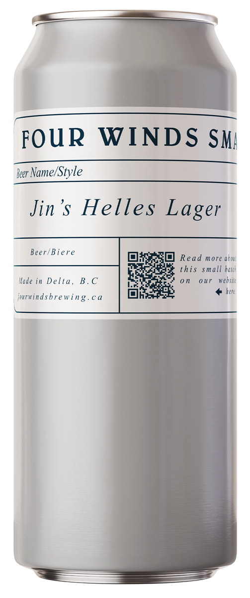 Jin's Helles Lager – Four Winds Brewing