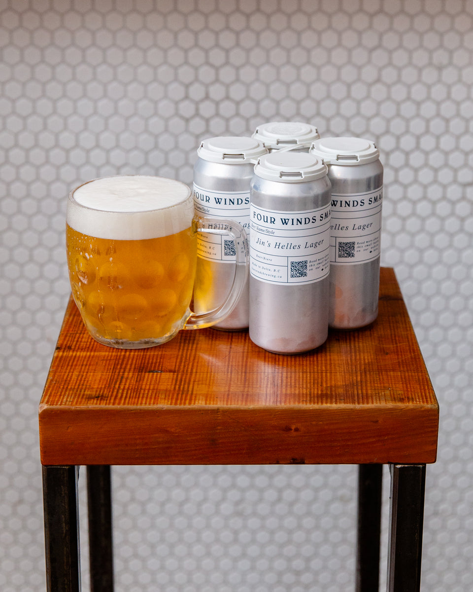 Jin's Helles Lager – Four Winds Brewing