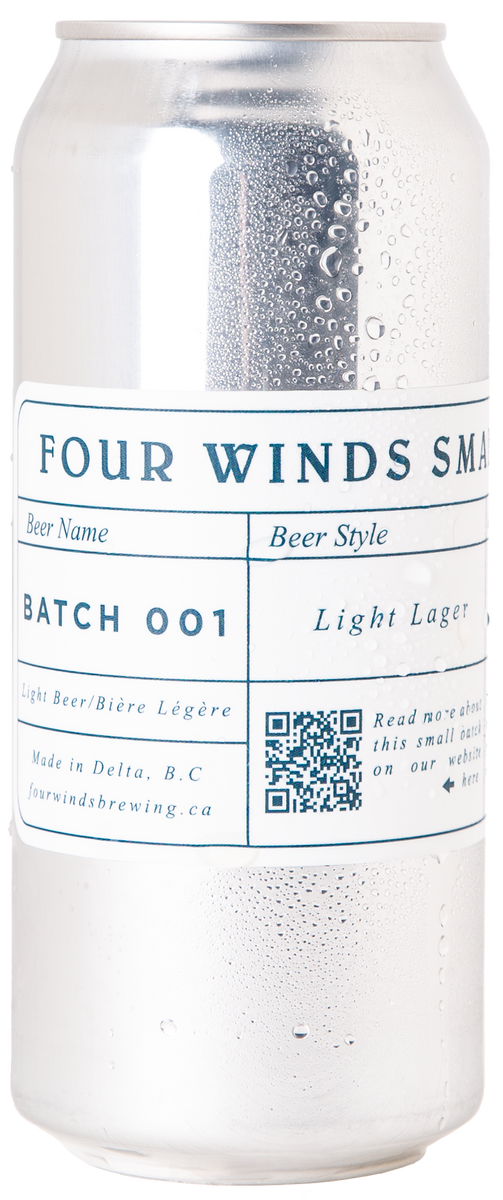 Batch 001 - Light Lager – Four Winds Brewing