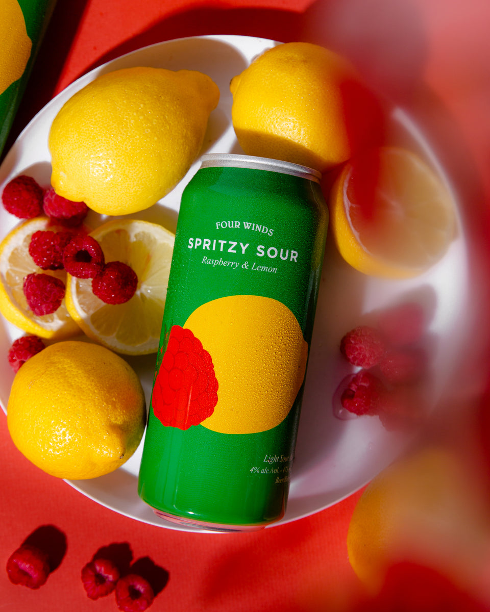 Spritzy Sour - Raspberry and Lemon – Four Winds Brewing