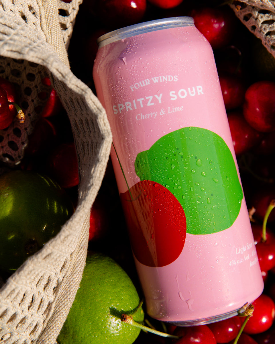 Spritzy Sour - Cherry & Lime – Four Winds Brewing